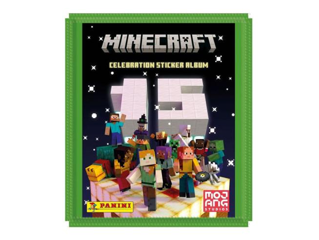 Minecraft 15th Anniversary Celebration Official Stickers - Album + 50 ...