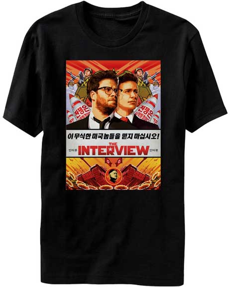 The Interview Movie Poster Promo T-Shirt – GeekBodega